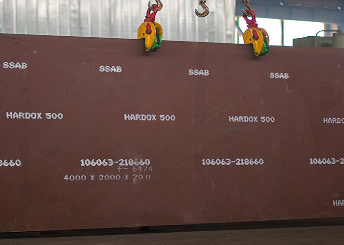 SSAB 500 Wear Resistant Steel Plates 15mm 500 Bhn Steel Plate