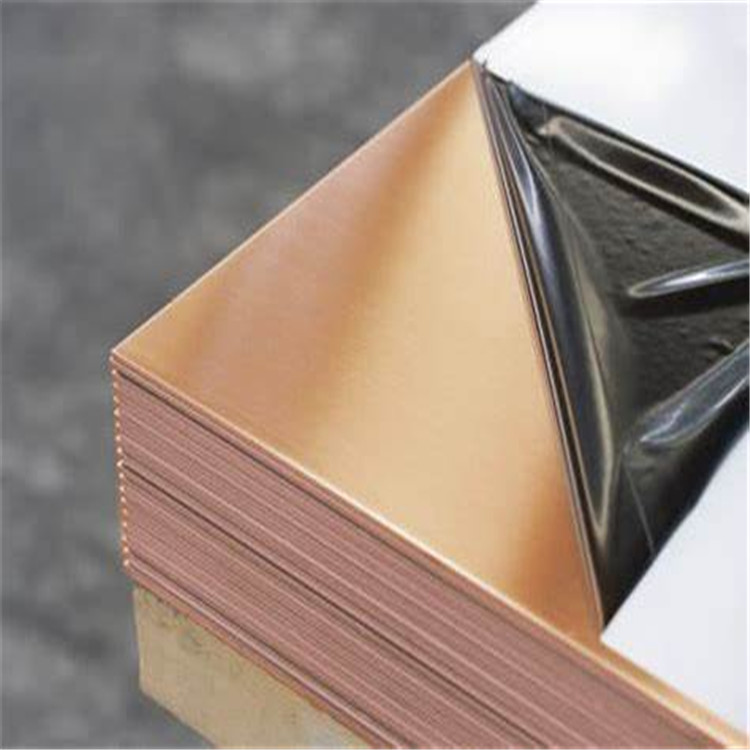 Jis H3100 0.1mm~200mm Thickness C2680 Copper Sheet used for Decorative